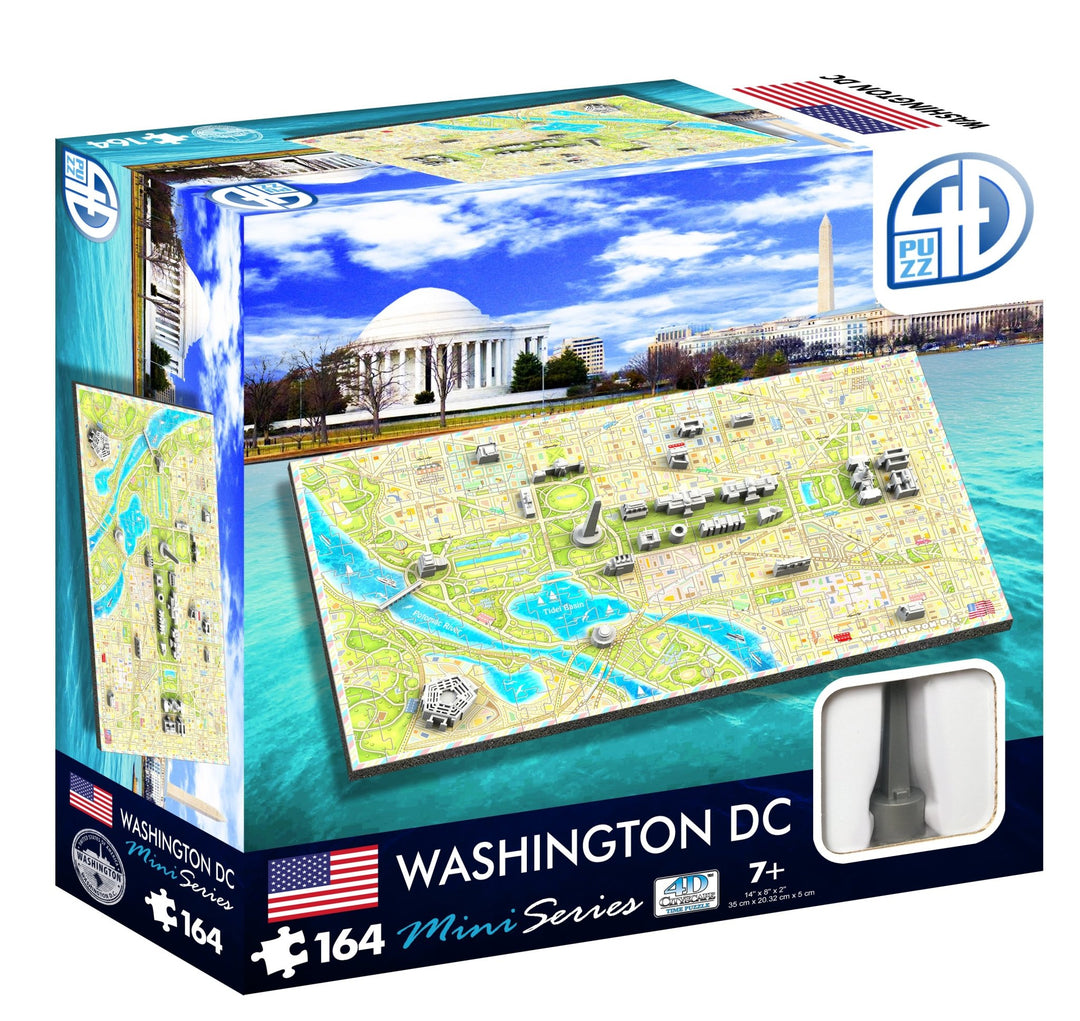 4D Cityscape Mini Washington DC Puzzle | 4D Puzzle | 4D Cityscape