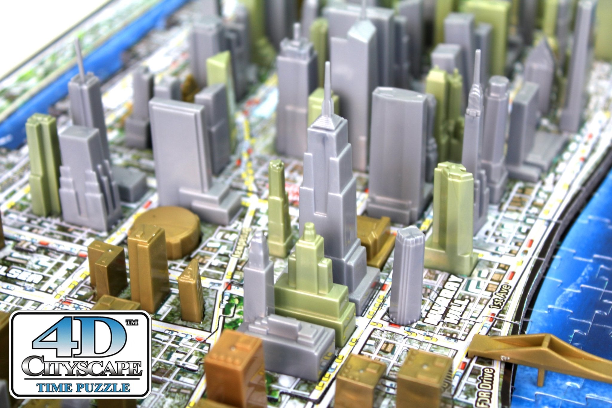 4D Cityscape NEW YORK Time Puzzle | 4D Puzzle | 4D Cityscape