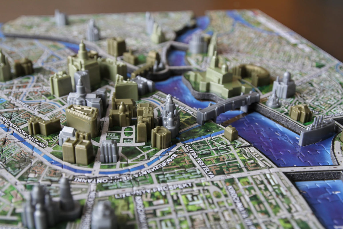 4D Cityscape Saint Petersburg Time Puzzle | 4D Puzzle | 4D Cityscape