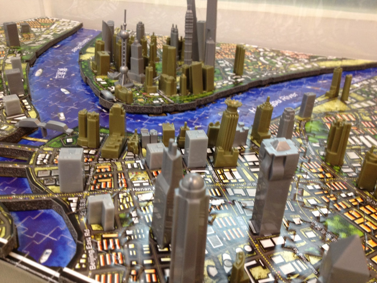 4D Cityscape Shanghai Time Puzzle | 4D Puzzle | 4D Cityscape