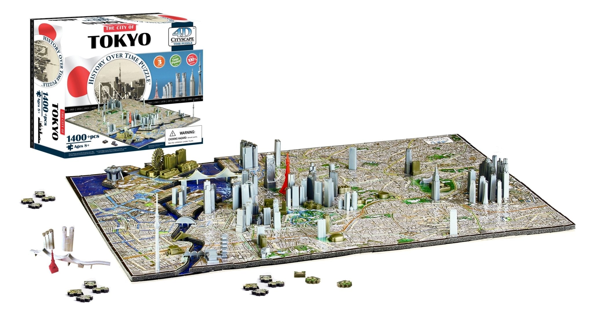4D Cityscape Tokyo Time Puzzle | 4D Puzzle | 4D Cityscape