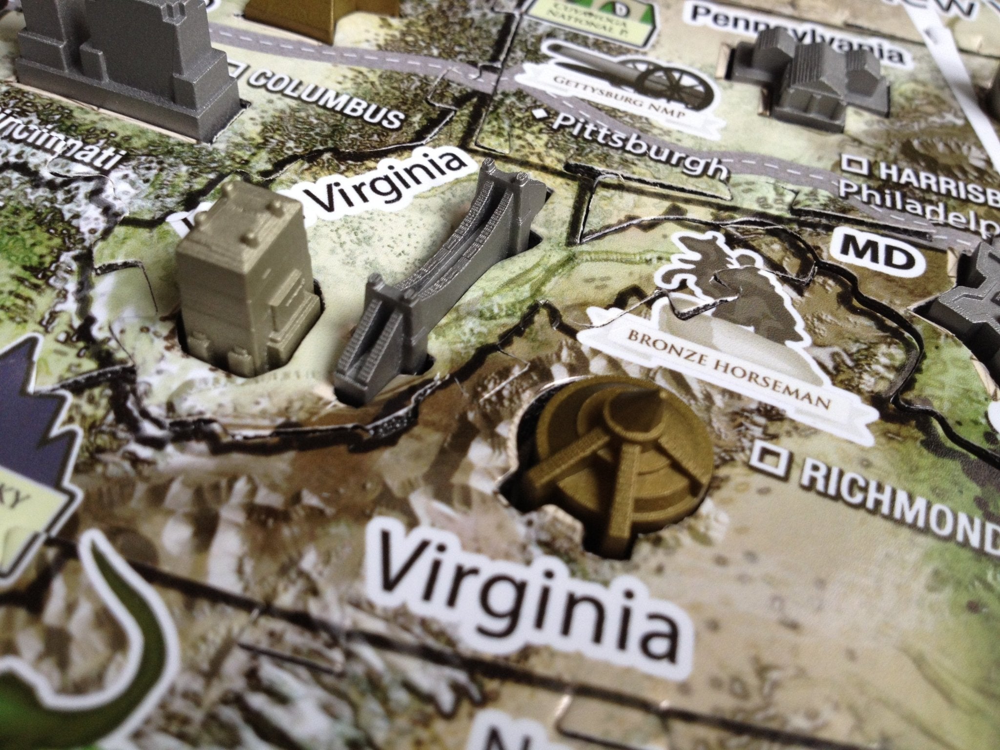 4D Cityscape USA Time Puzzle | 4D Puzzle | 4D Cityscape