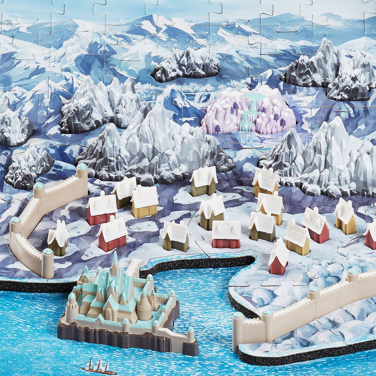 4D Disney Frozen Puzzle | 4D Puzzle | 4D Cityscape