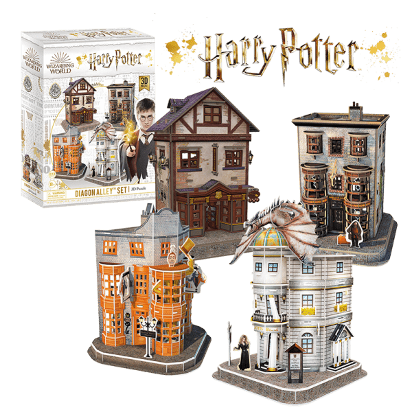 Harry Potter Diagon Alley | 4D Puzzle | 4D Cityscape