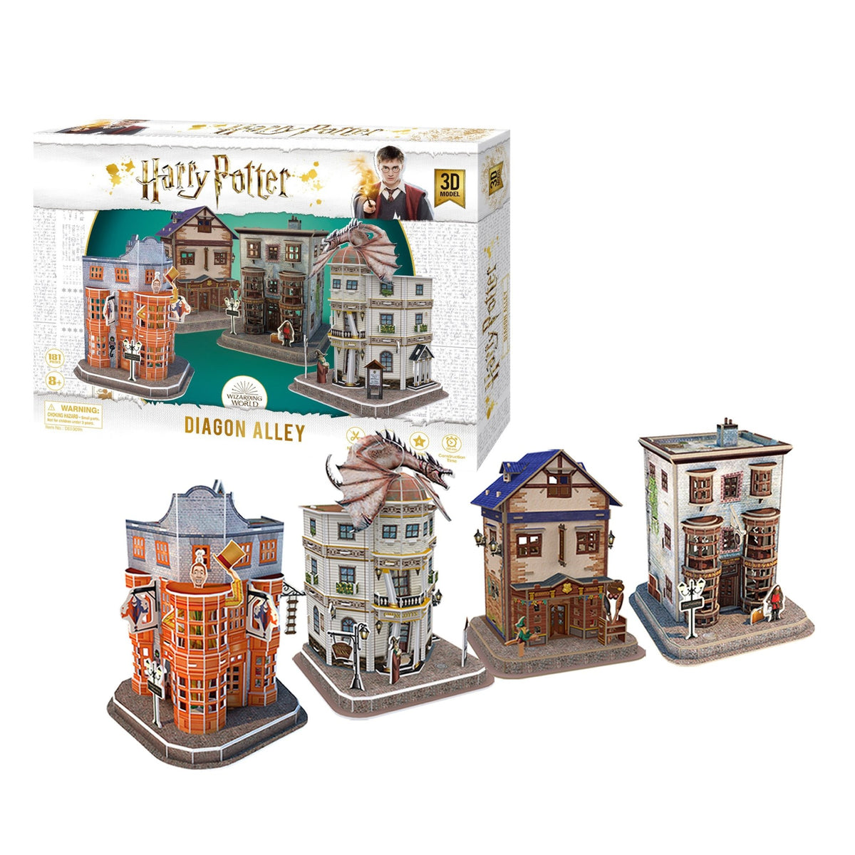 Harry Potter Diagon Alley | 4D Puzzle | 4D Cityscape
